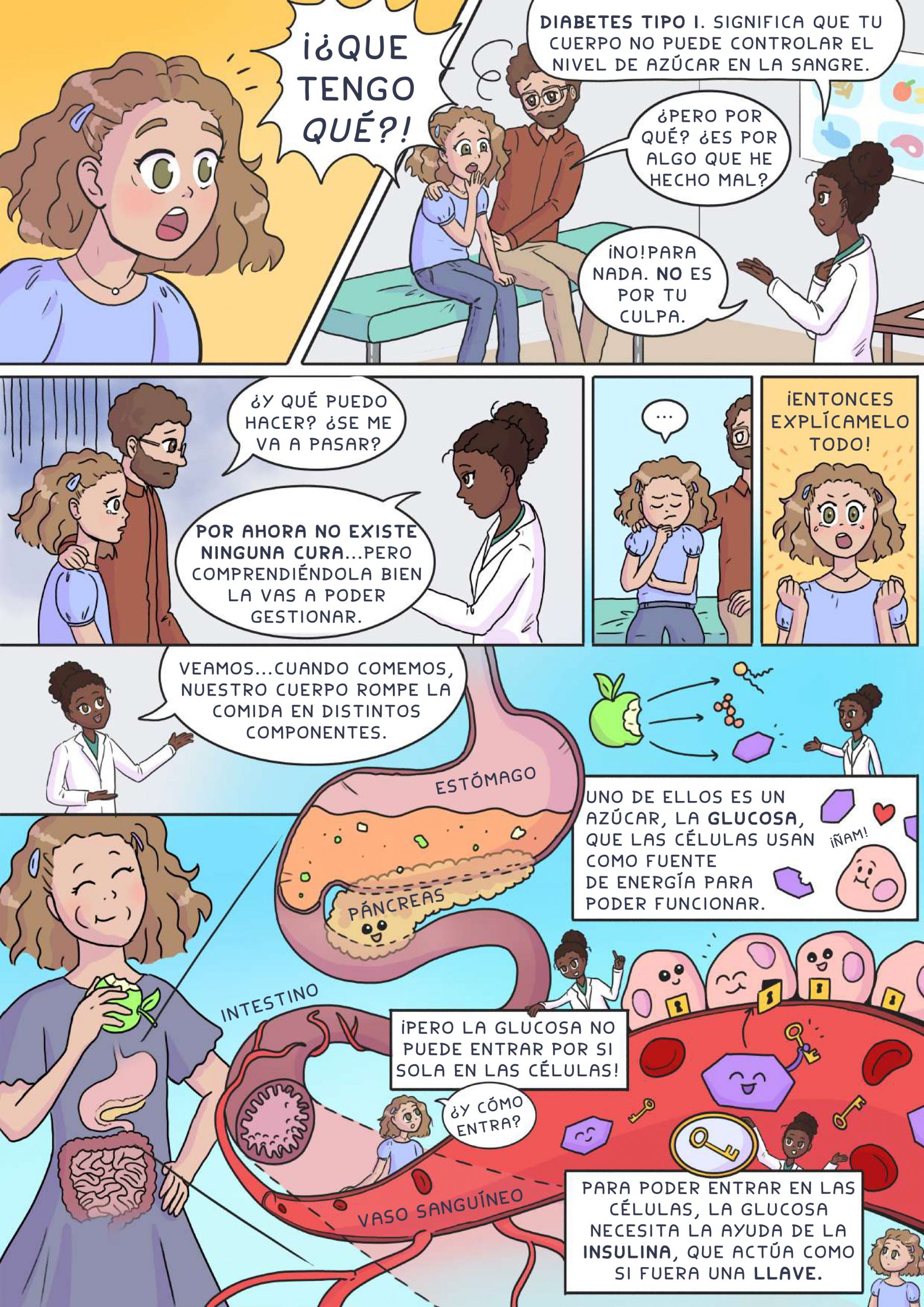 Alumni UMH » Cómic divulgativo sobre diabetes tipo 1 elaborado por dos ...